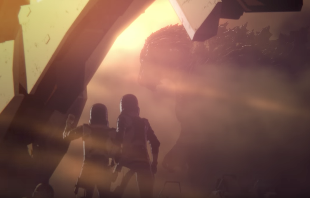 Mira el primer tráiler del anime de Godzilla - Órbita Geek